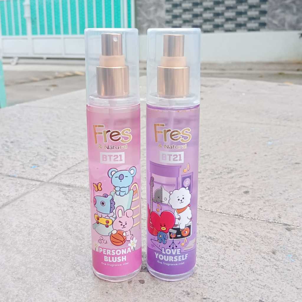 Jual Fres & Natural Spray Cologne BT21 Love Yourself Botol 100ml ...