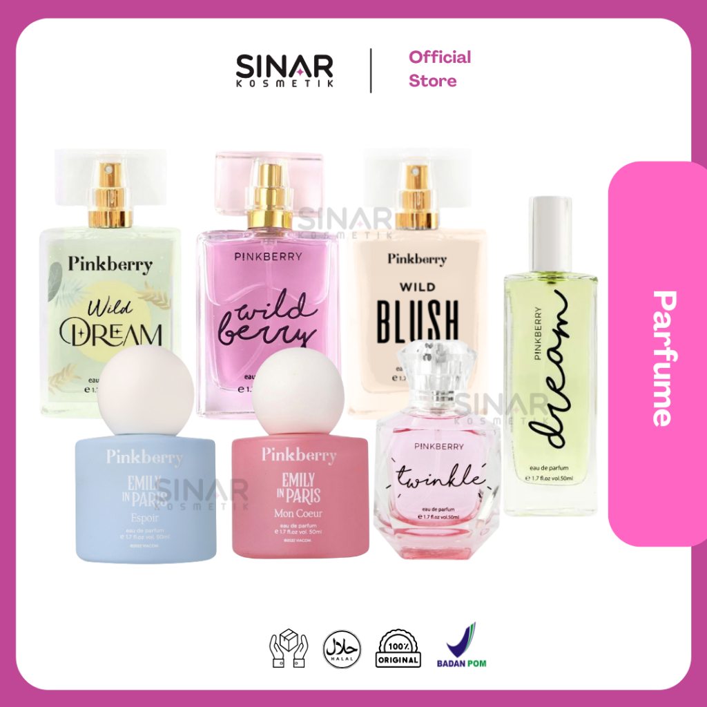 Jual Pinkberry Pink Berry EDP Eau De Parfume 50ml - Wild Dream / Wild ...