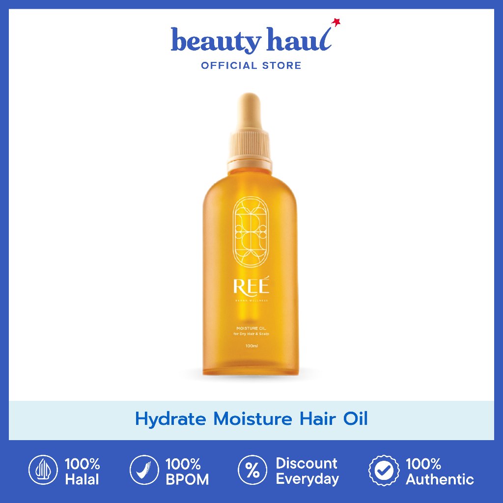 Jual REE DERMA Hydrate Moisture Hair Oil | Shopee Indonesia