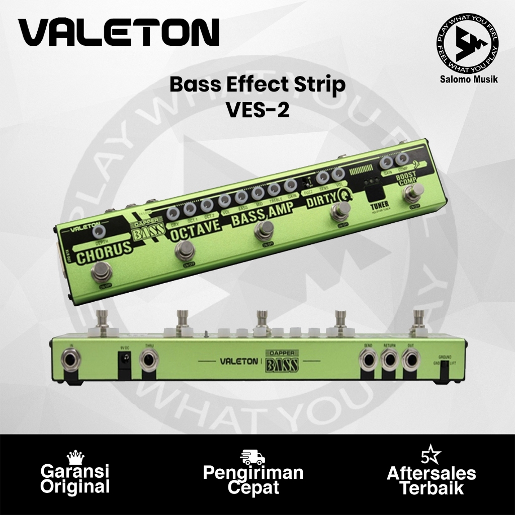 Jual Dapper Bass Effect Strip VES2 Valeton Original | Shopee Indonesia