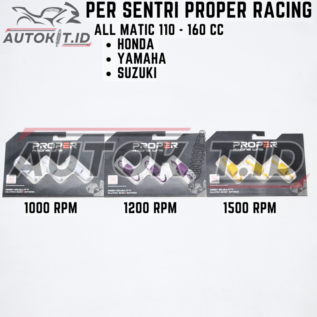 Jual PER SENTRI PROPER RACING LINE 1000, 1200, 1500 RPM UNTUK SEMUA ...