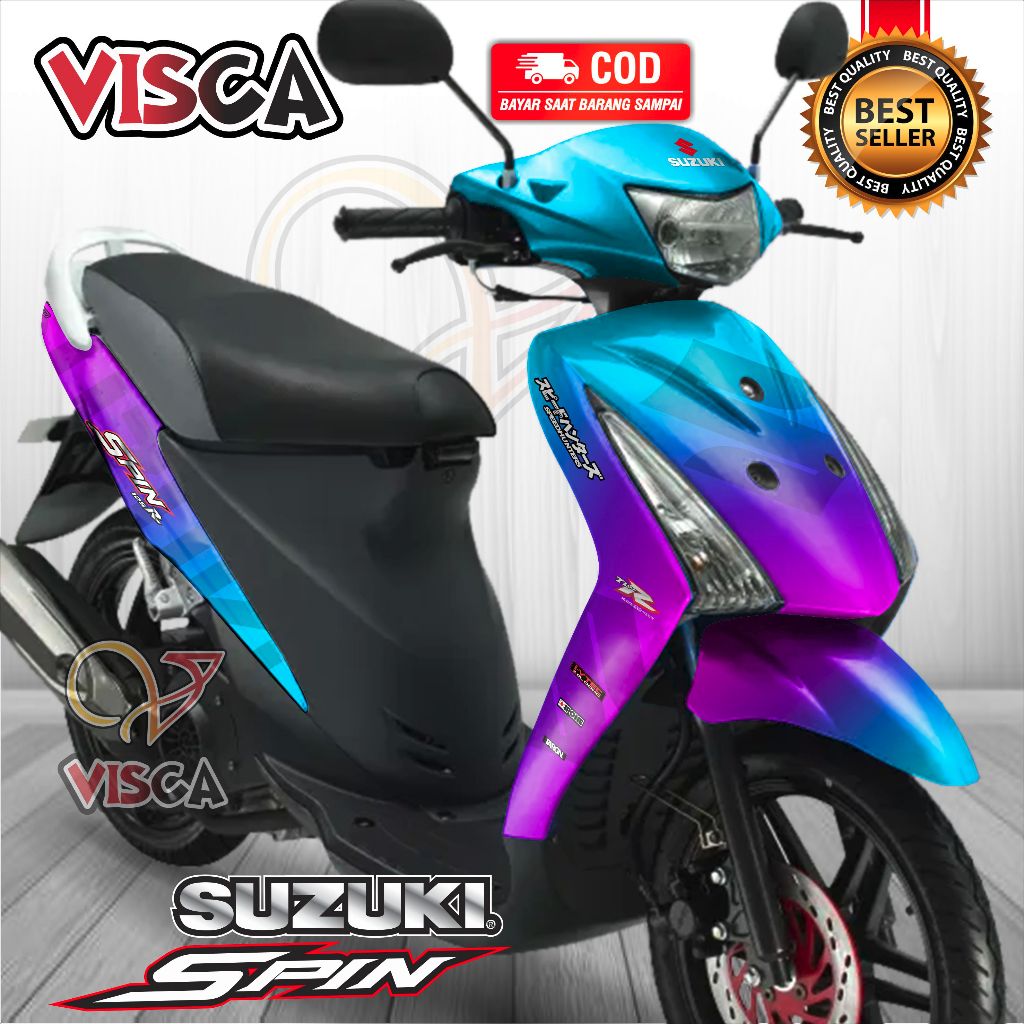 Jual Decal Spin 125 Full Body Stiker Spin 125 Full Body Stiker Motor ...