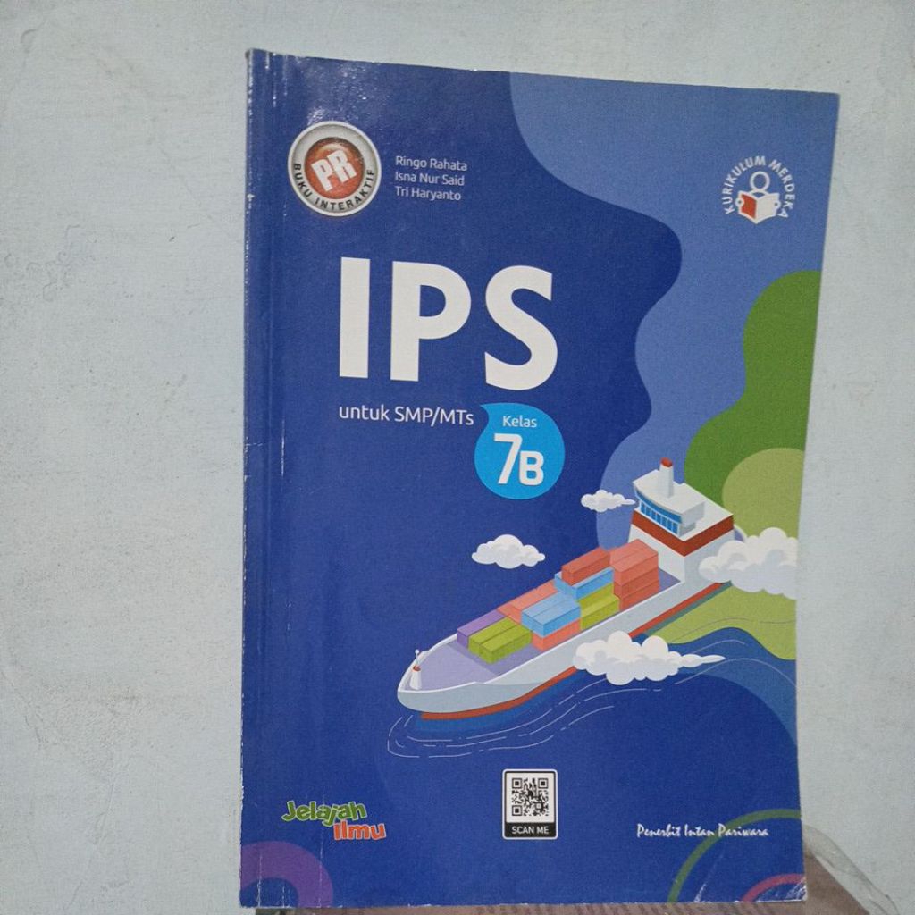 Jual PR : IPS, SMP KLS 7B, KURIKULUM MERDEKA INTAN PARIWARA | Shopee Indonesia