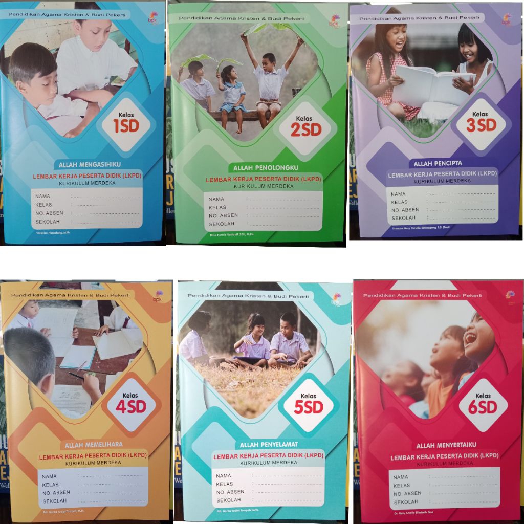 Jual LKS / LKPD Lembar kerja Peserta Didik Pendidikan Agama kristen SD Kelas 1 2 3 4 5 6 ...