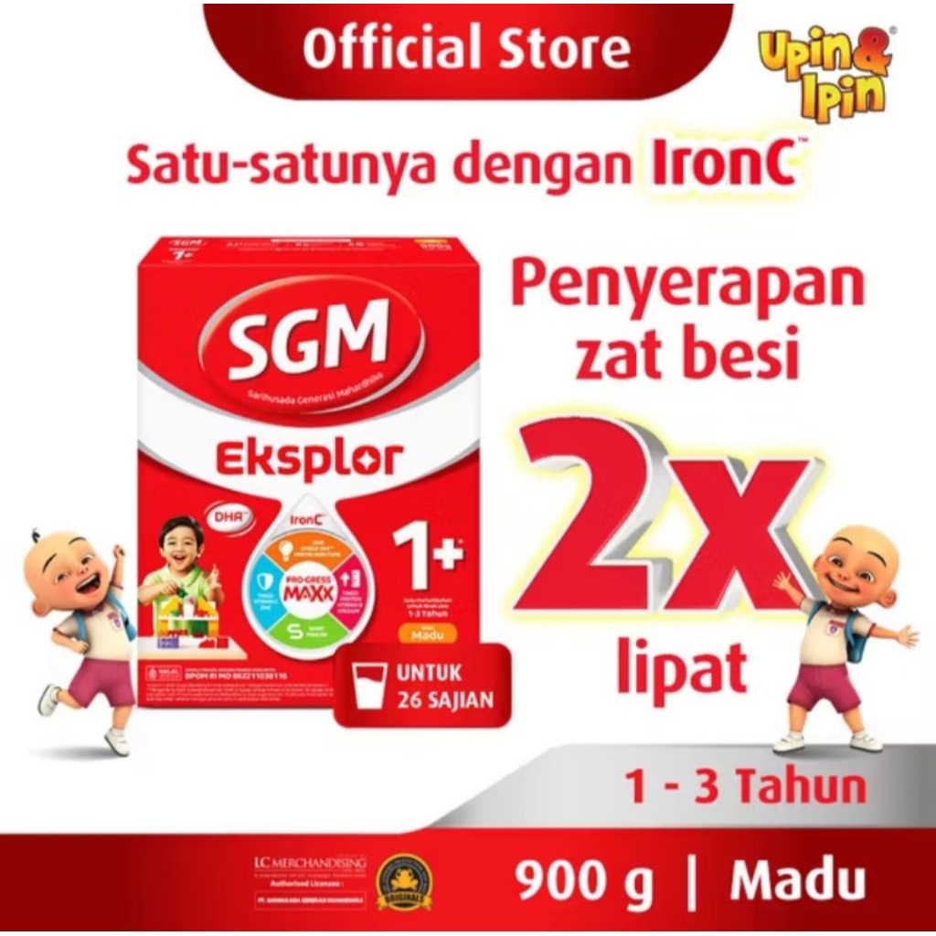 Jual SGM Eksplor 1 Plus Madu dan vanilla 900 GR | Shopee Indonesia
