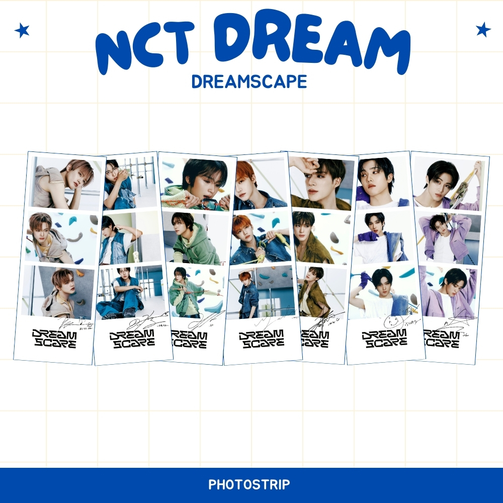 Jual PHOTO STRIP NCT DREAM SCAPE FOTO STRIPS KPOP UNOFFICIAL MARK ...