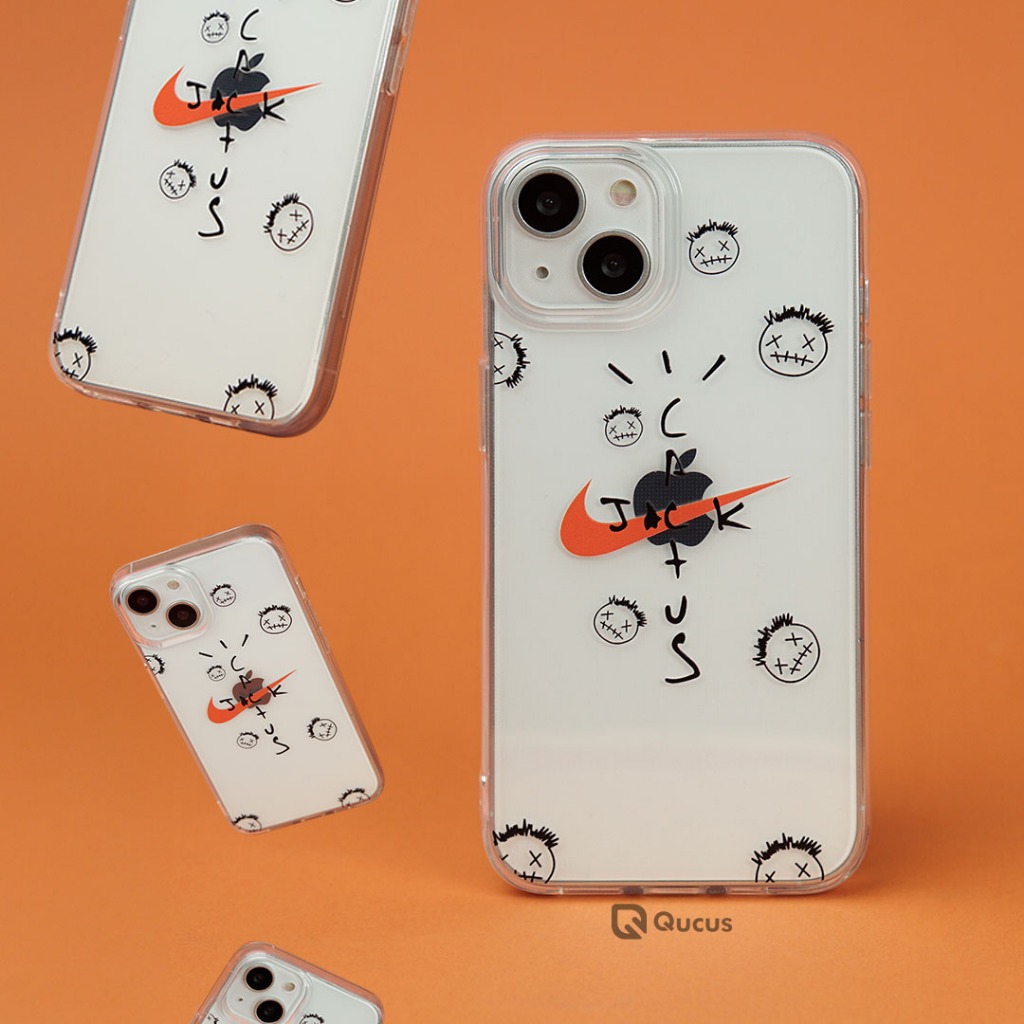 Jual iPHone Case Nike x Travis Cactus by Qucus, Ready iPhone 7 8 X Xr 11 12 13 14 15 16 Pro ...