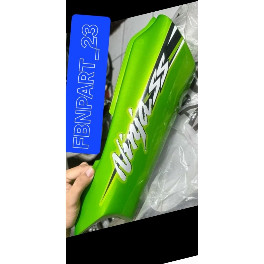 Jual Cover body belakang ninja Ss Ninja 150 R ninja ss plus stiker ...