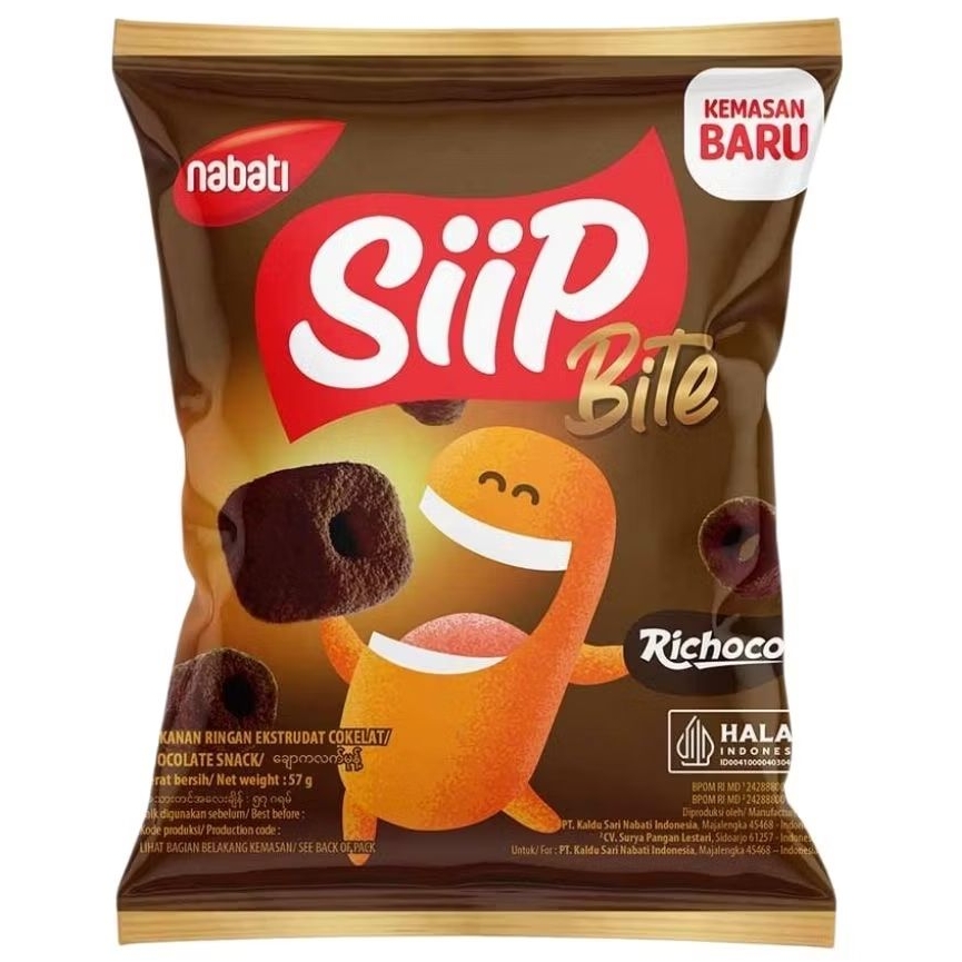 Jual Nabati Siip Bite Snack Rasa Cokelat 57 g | Shopee Indonesia