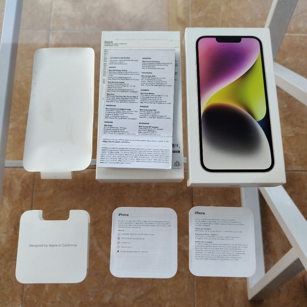 Jual Dus Box iPhone 14 128GB Starlight iBox Original Copotan | Shopee ...