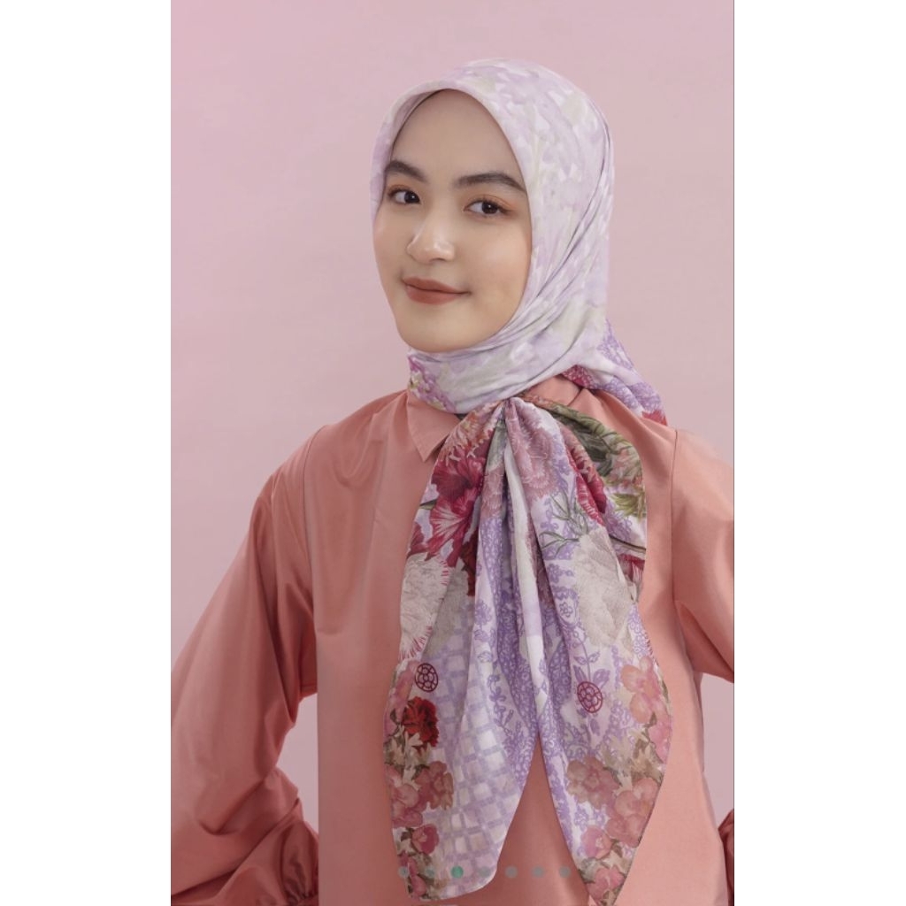 Jual RIA MIRANDA WILMA SCARF X ARTKEA DUSTY LAVENDER ( NEW) | Shopee ...