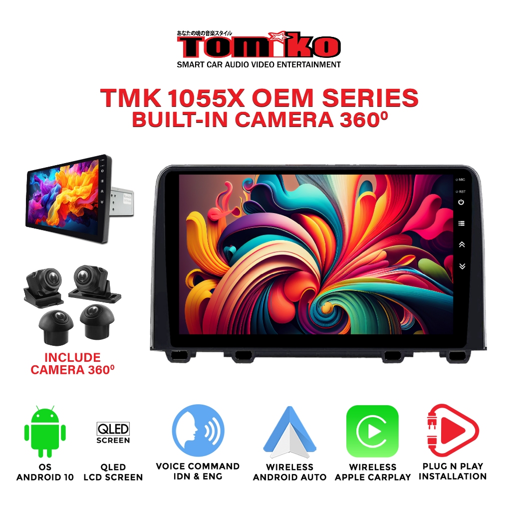Jual Tomiko - head unit android tmk 1055X OEM Series | Shopee Indonesia