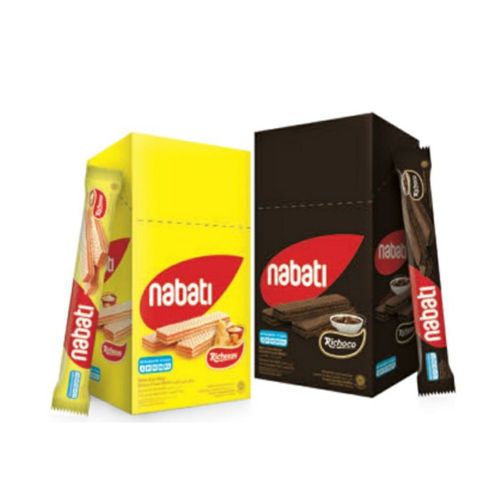 Jual Nabati Wafer Richeese | Richoco [1 Box isi 20 Pcs @ 6gr] [1 Pack isi 10 Pcs @ 15 gr ...
