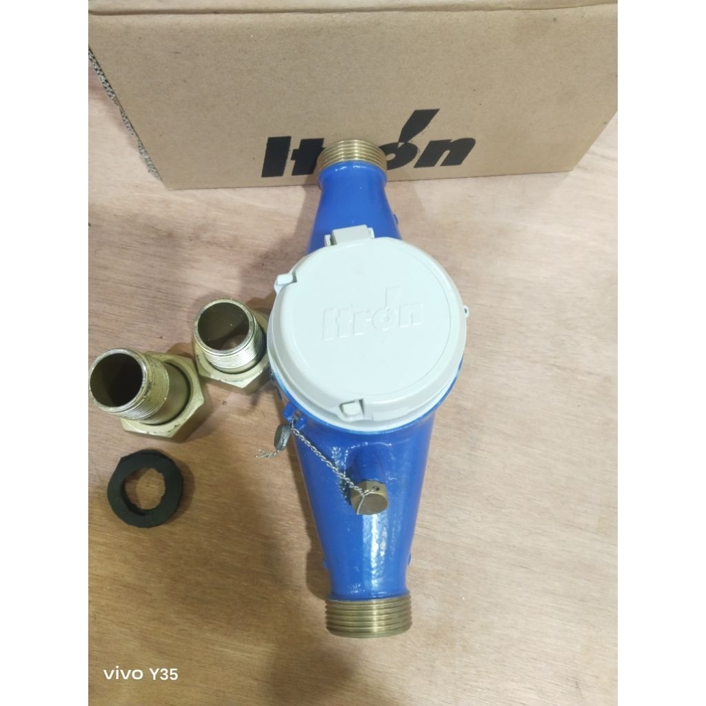 Jual Meteran Air merek ITRON size : 1" inch dn:25mm | Shopee Indonesia