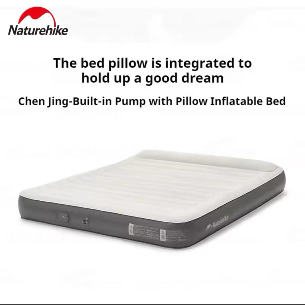 Jual NATUREHIKE CHEN-JING AIR MATTRASS BED Inflatable built in pump ...