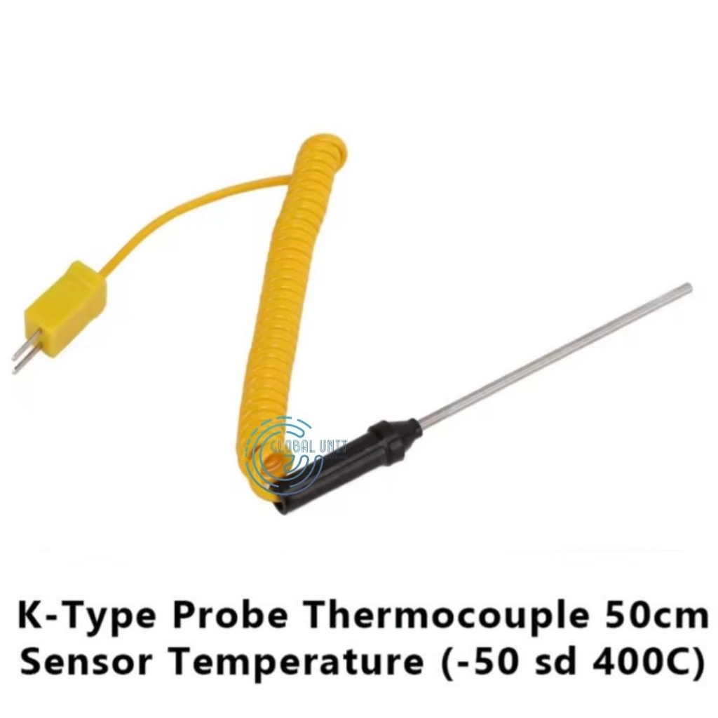 Jual Digital Termometer Thermocouple Probe Tipe K Type K Stainless ...