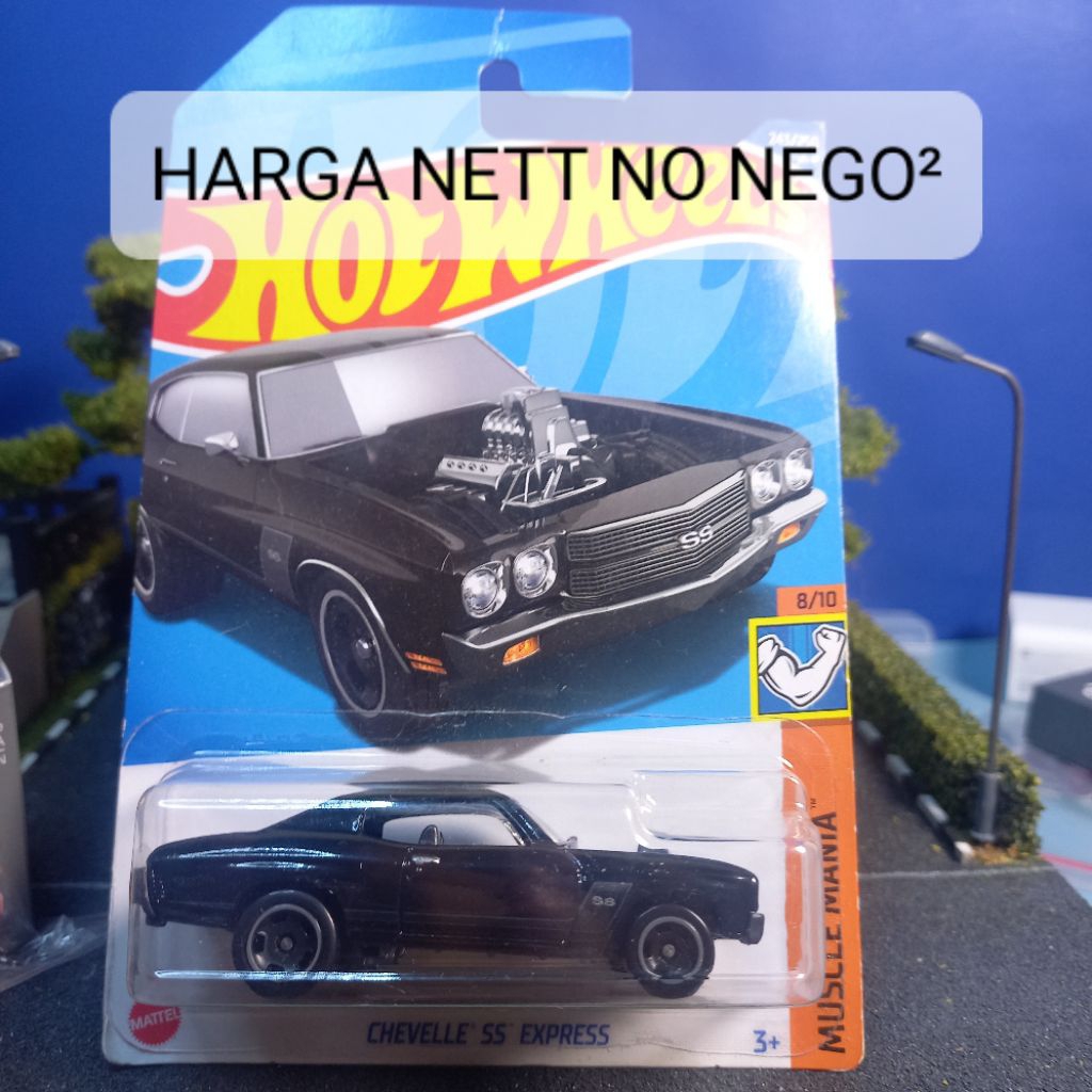 Jual Hotwheels Chevelle SS Express Hitam | Shopee Indonesia