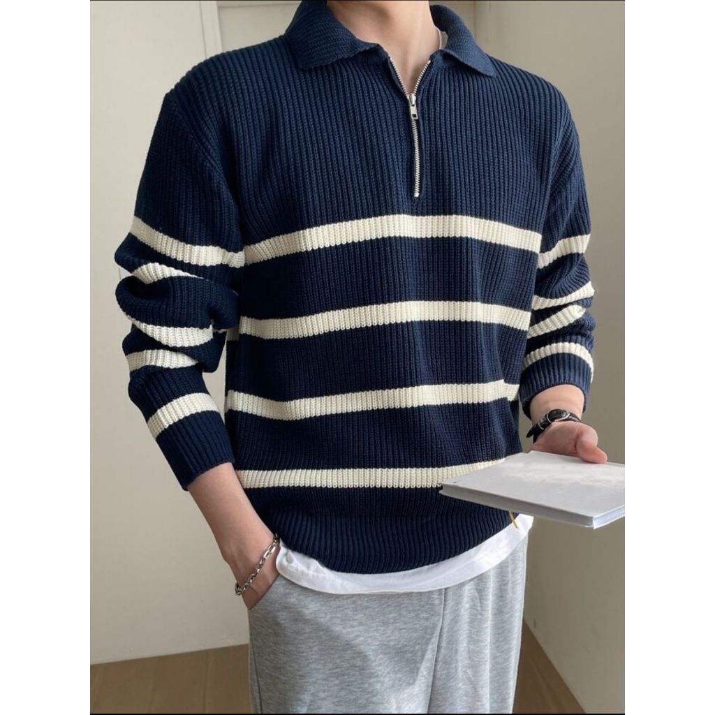 Jual KAMBA.STORE Sweater Rajut Pria Dan Wanita Unisex Keren Sweater ...