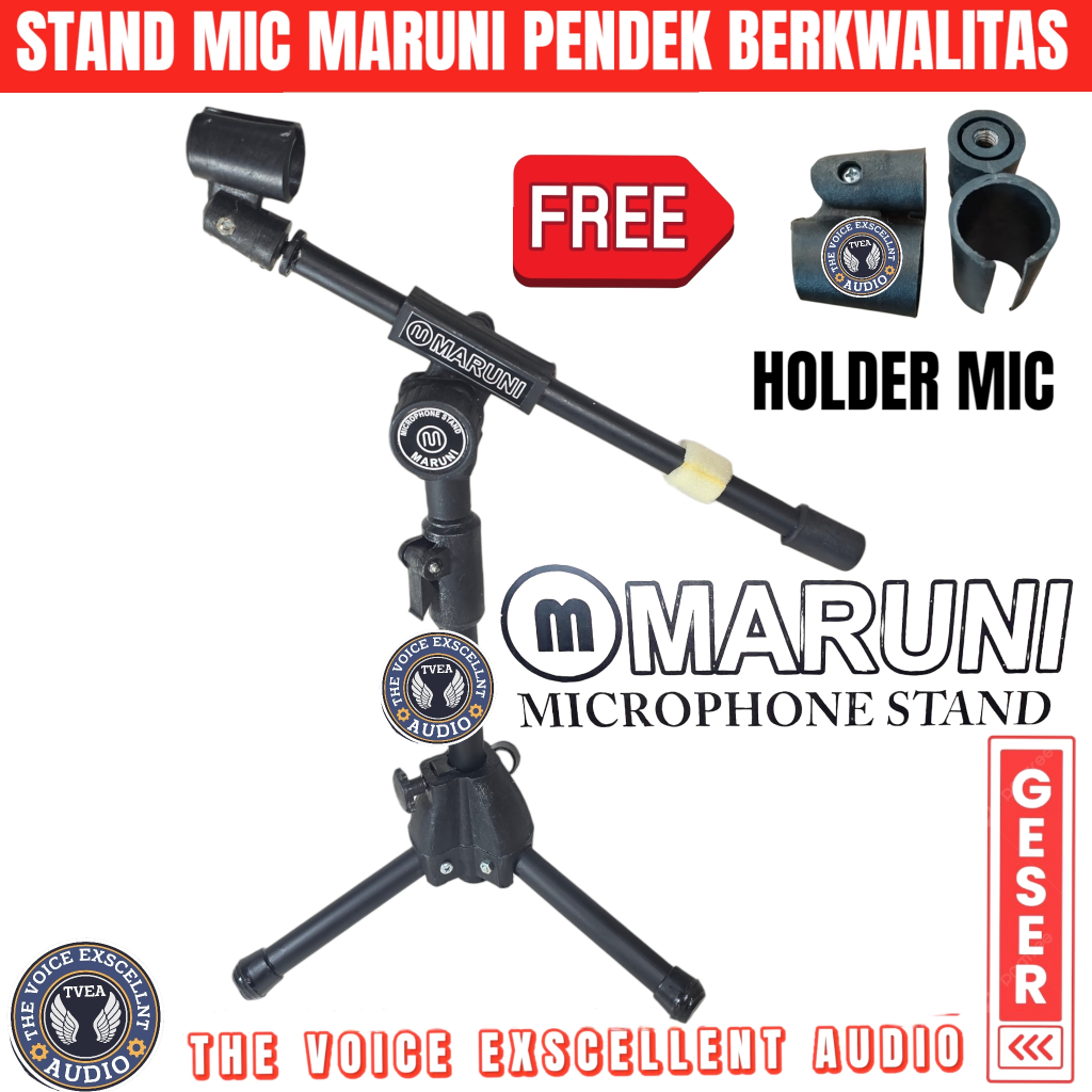 Jual Stand Mic Maruni Pendek | Shopee Indonesia