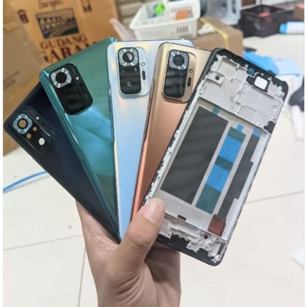 Jual Kesing Housing Casing Full Set Xiaomi Redmi Note 10 PRO BackDoor ...