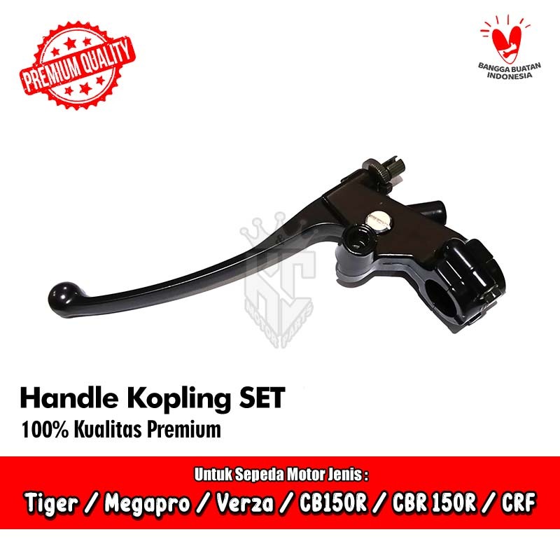 Jual Handle Kopling Kiri + Rumah Komplit Hitam Megapro Verza Tiger ...