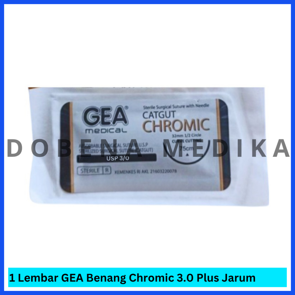 Jual GEA Benang Chromic 2.0 3.0 4.0 Plus Jarum | Shopee Indonesia