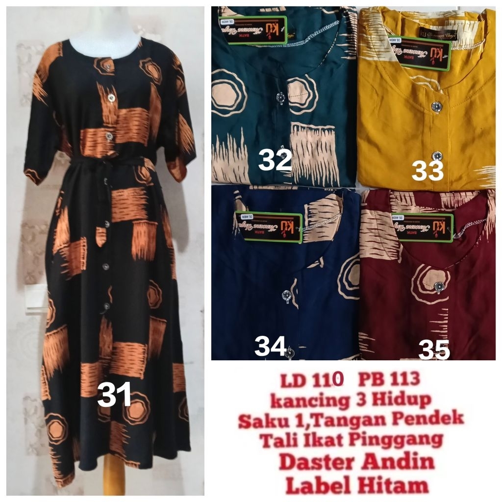 Jual Daster Kencana Ungu Andin LD 115cm Label Hitam | Shopee Indonesia