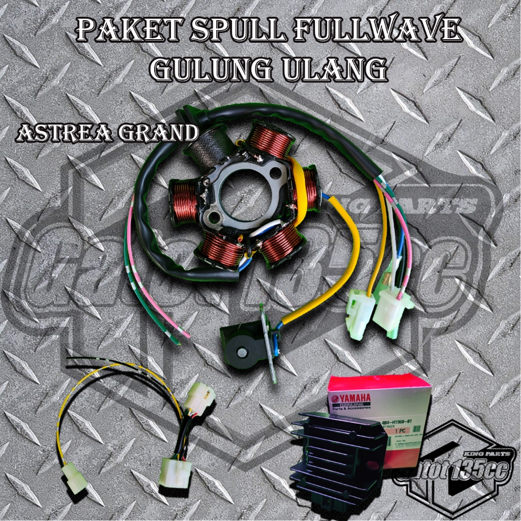 Jual Paket spull spul fullwave Astrea grand set kiprok Nmax original ...