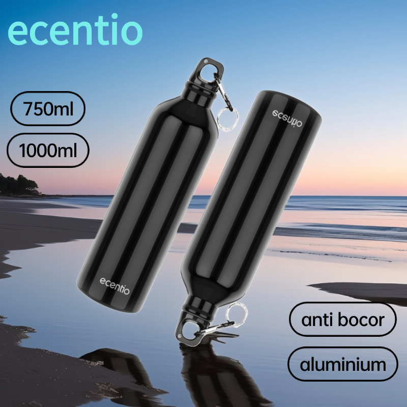 Jual ecentio 750ml/1000ml botol minum olahraga cangkir air olahraga ...