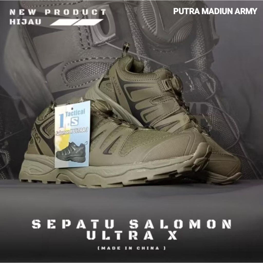 Jual Sepatu Salomon X ULTRA Tali Putar 4 Inchi / Salomon Tali Putar 4 ...
