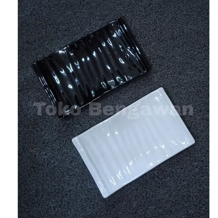 Jual Azware Melamin Piring Kotak 10inch AP 46-10 Motif Ombak Warna ...