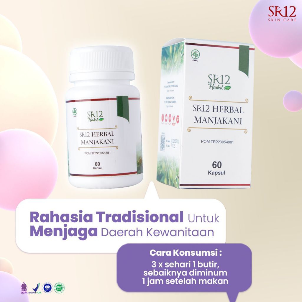 Jual Manja SR12 – Herbal Manjakani Original | POM TR183311181 | Isi 60 ...