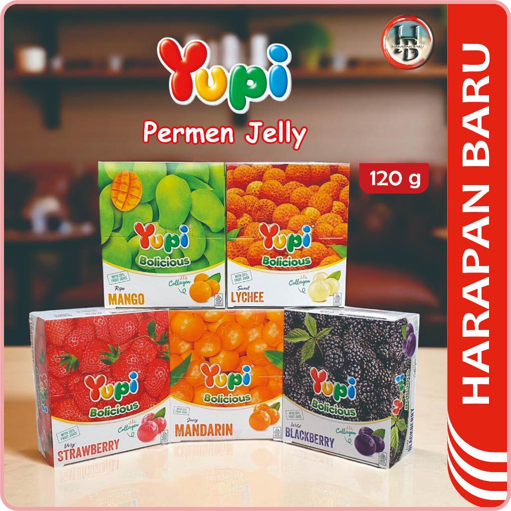 Jual Yupi Bolicious - Blackberry Leci Mangga Jeruk Mandarin Strawberry ...