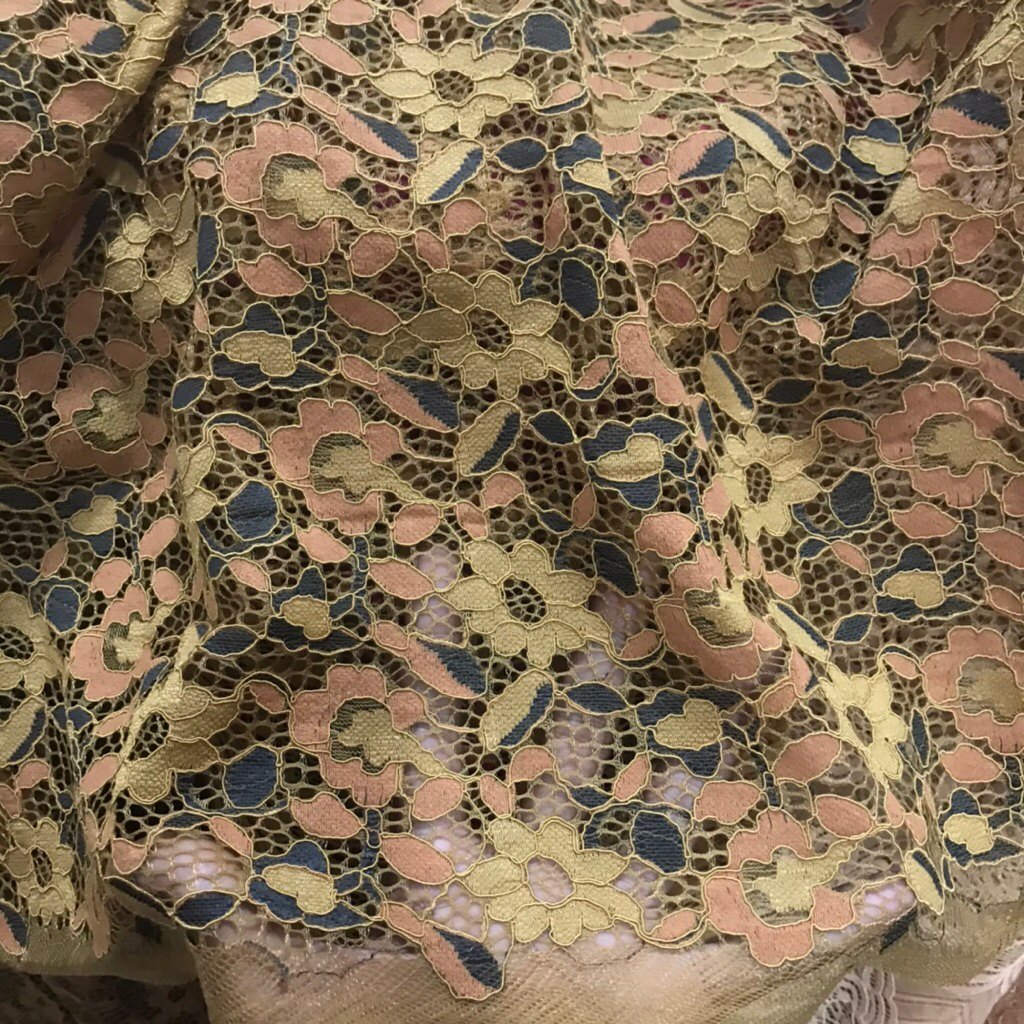 Jual Kain Brokat Premium | Bahan Brokat Katun | Kain Meteran (harga 0,5 ...