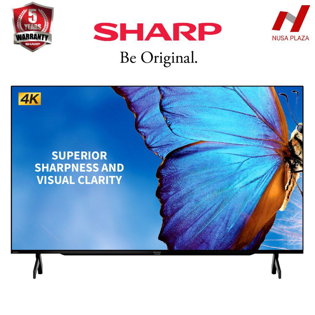 Jual TV SHARP 42 / 50 / 55 / 65 / 75 inch FK1X series GOOGLE TV 4K UHD ...