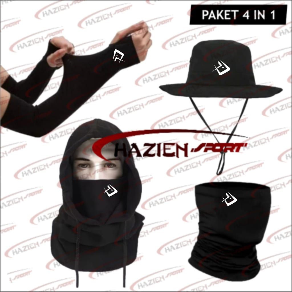 Jual Paket Hemat Buff Mancing Masker Mancing Topi Bucket Hat Pria Topi ...