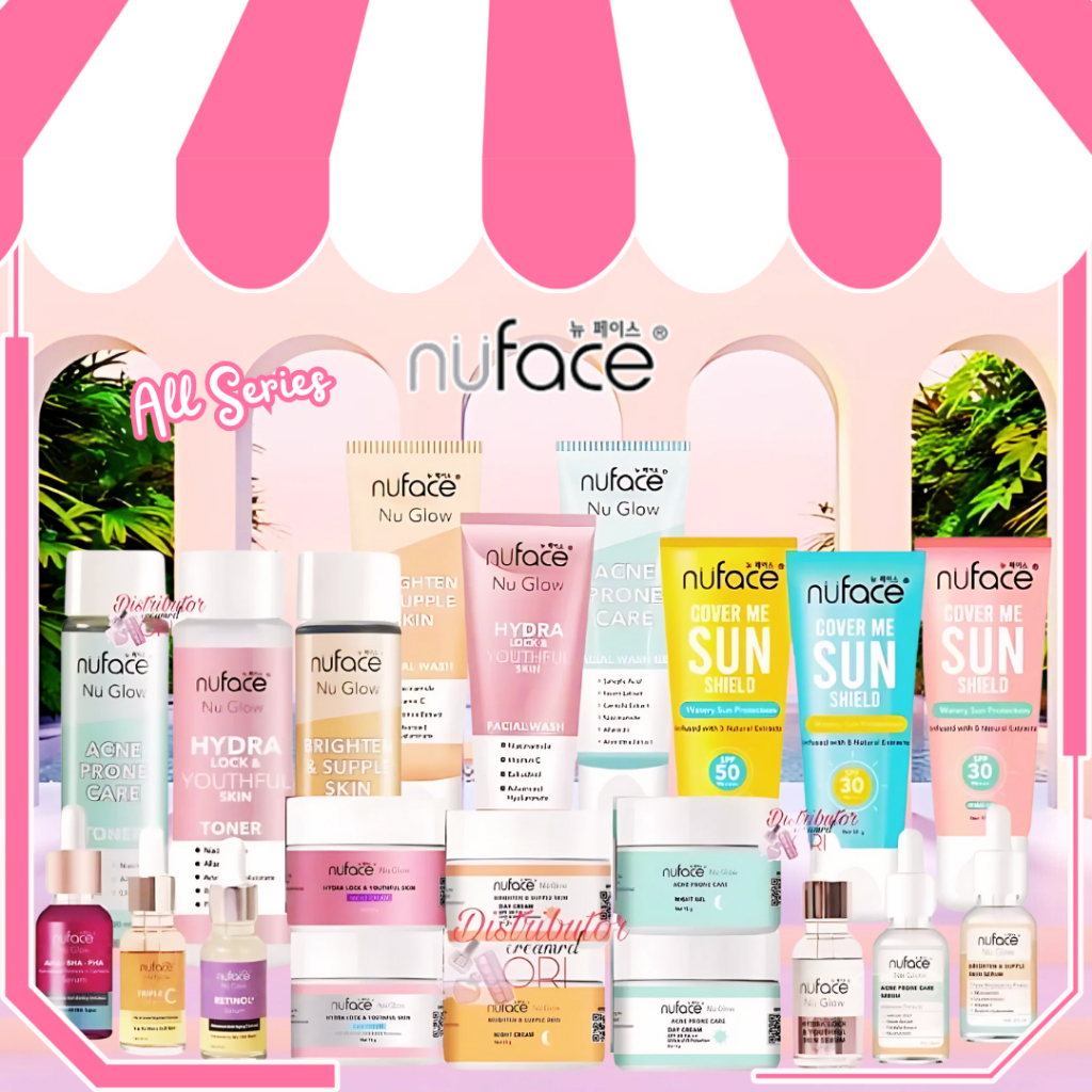 Jual NUFACE Nu Glow Skincare | Toner | Face Serum | Facial Wash ...