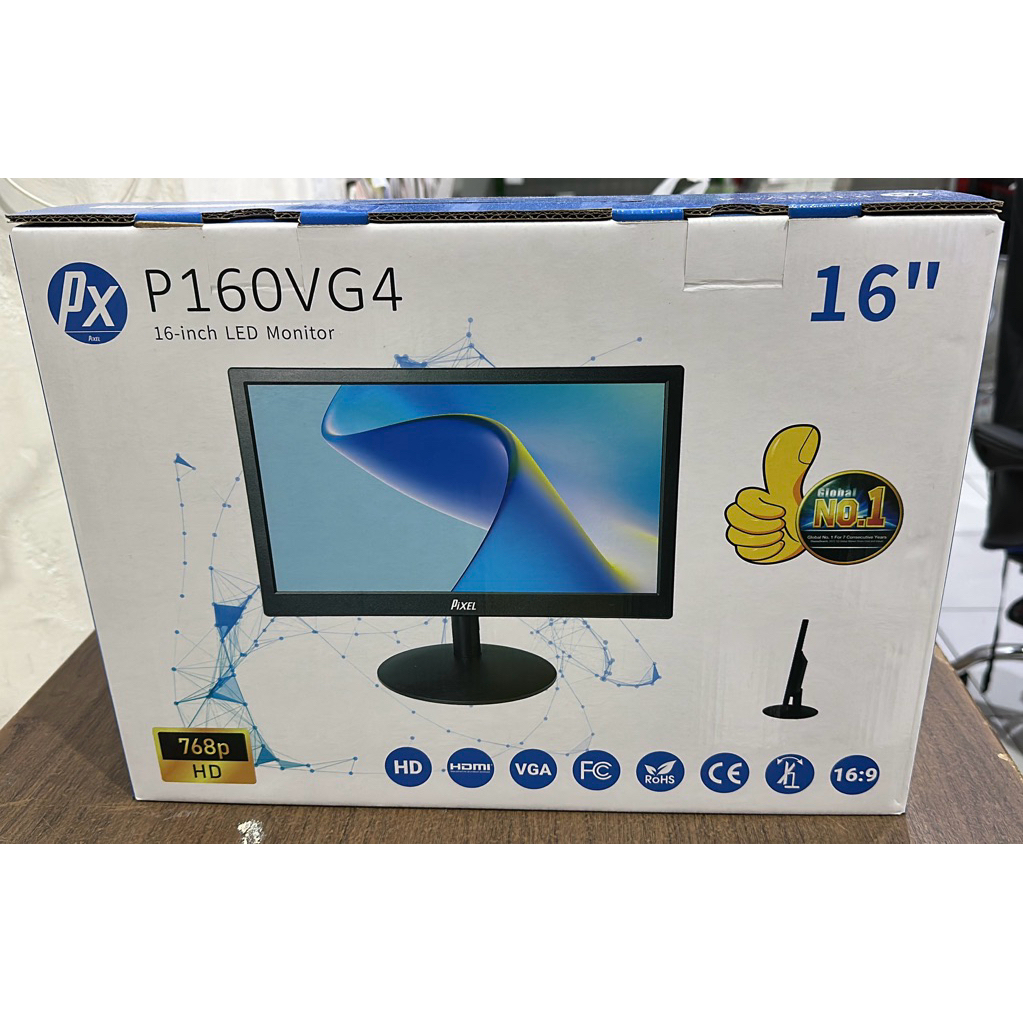 Jual MONITOR LED PIXEL PX P160VG4 16" HDMI VGA | Shopee Indonesia