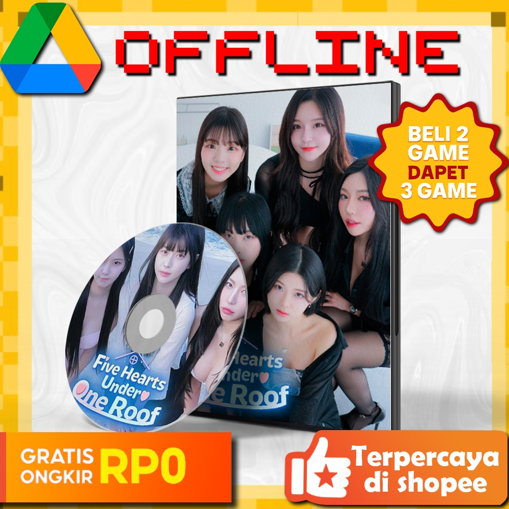 Jual [ LEVEL UP ] FIVE HEARTS UNDER ONE ROOF GAME PC | SINGLE PLAYER ...