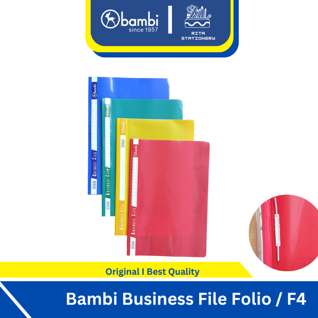 Jual Bisnis File / Map Acco / Business File Bambi Folio 4100 - Pcs ...
