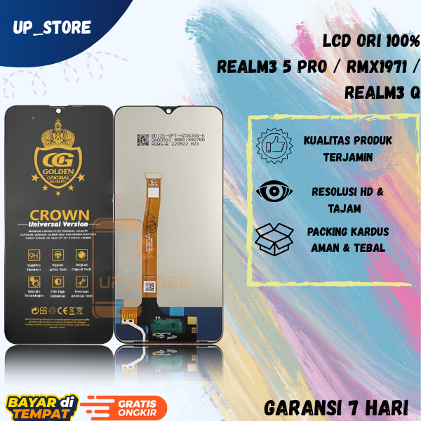 Jual LCD TOUCHSCREEN REALM3 5 PRO RMX1971 REALM3 Q ORIGINAL FULLSET ...