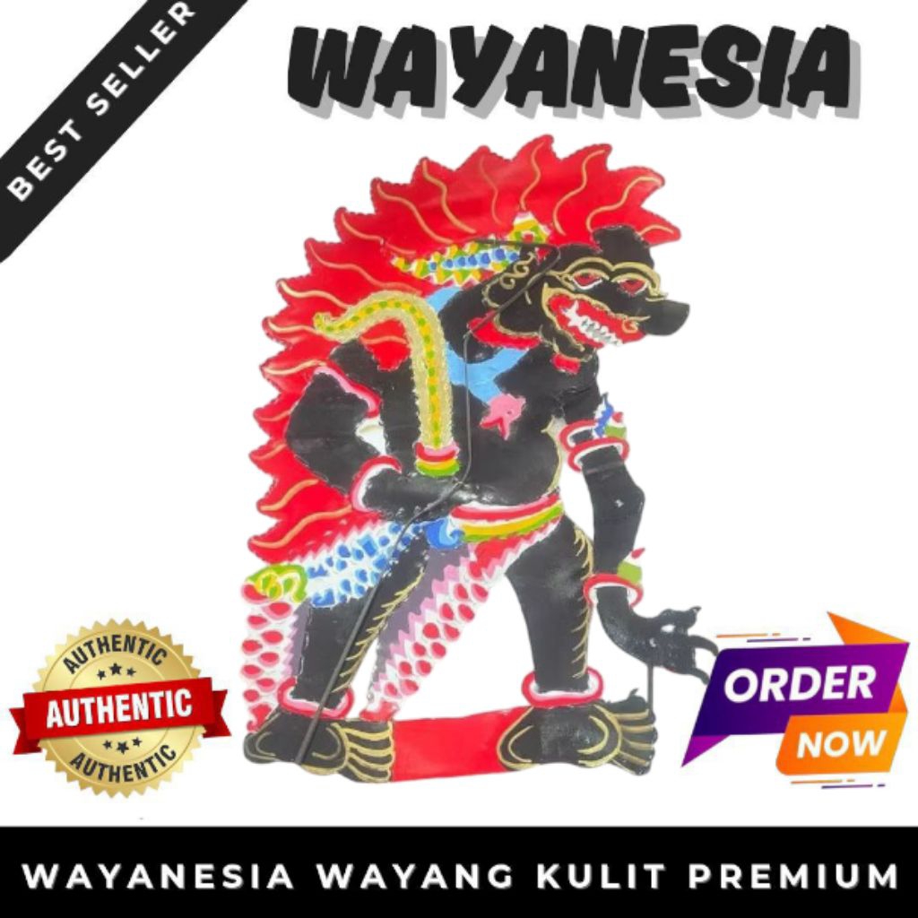 Jual WAYANESIA WAYANG BOLOSEWU Buto AMRAL MERAH PUTIH KUMBOKARNO ...