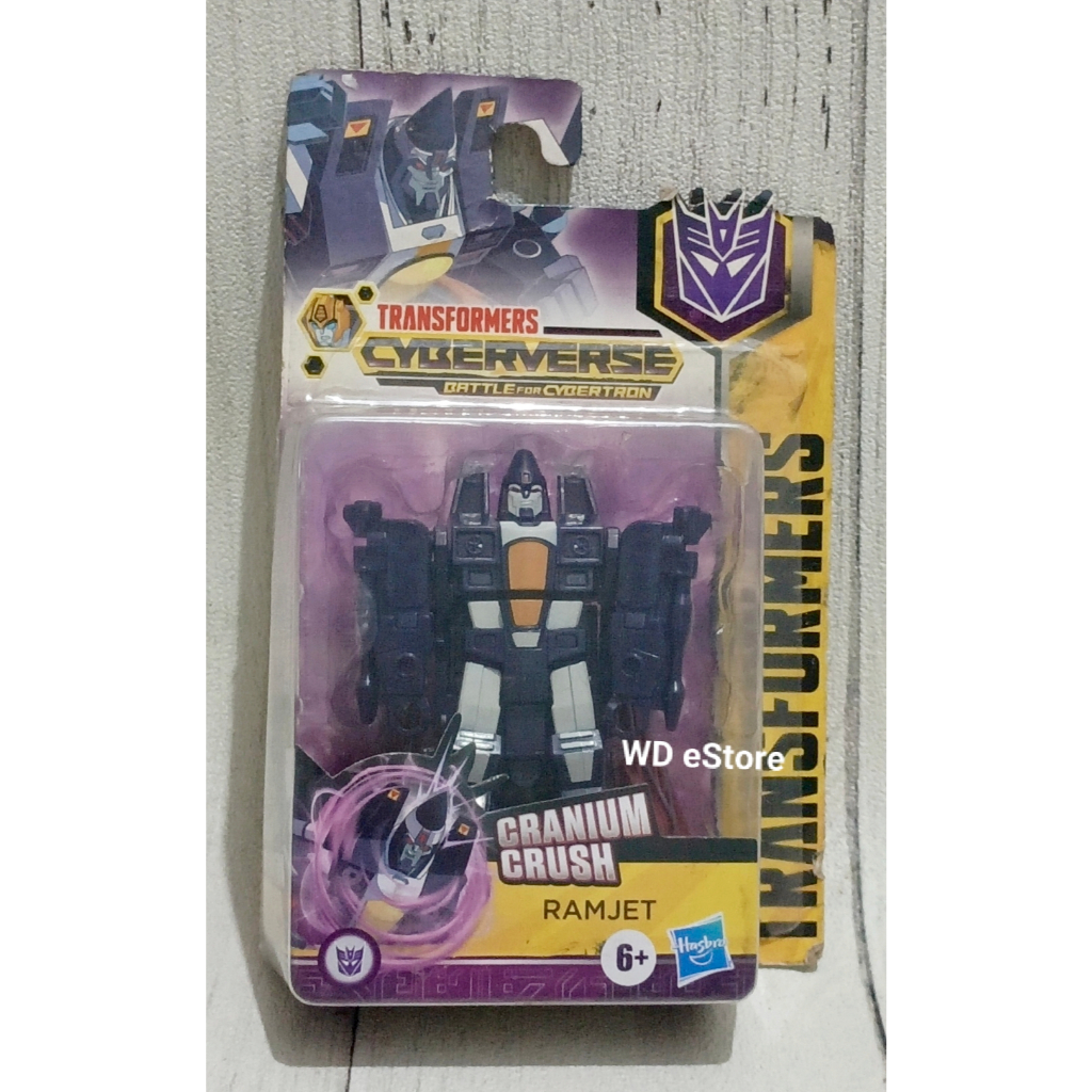 Jual Figure Hasbro Transformers Battle of Cybertron, Ramjet | Shopee ...