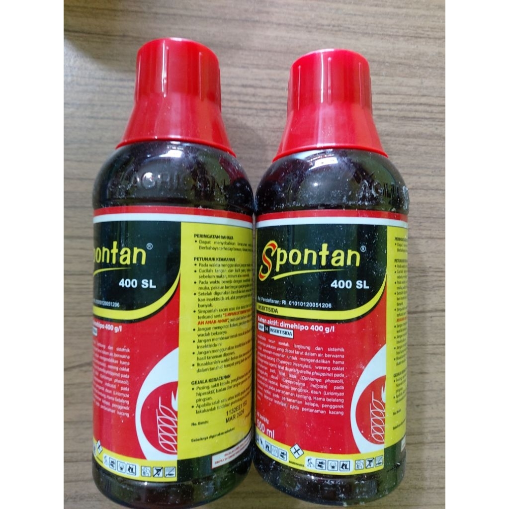 Jual Insektisida Spontan 400 SL WERENG DAN PENGGEREK BATANG PADI 500 ML ...