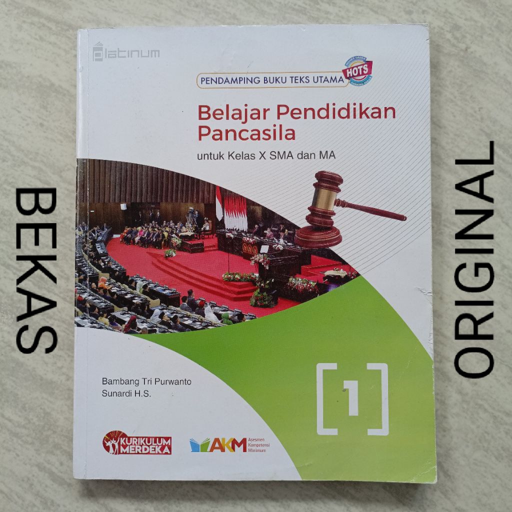Jual Buku Belajar Pendidikan Pancasila PKN PPKN Kelas 10 X 1 I SMA MA ...