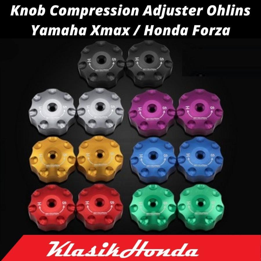 Jual Knob Compression Adjuster Shock Ohlins Yamaha XMAX / Honda Forza ...