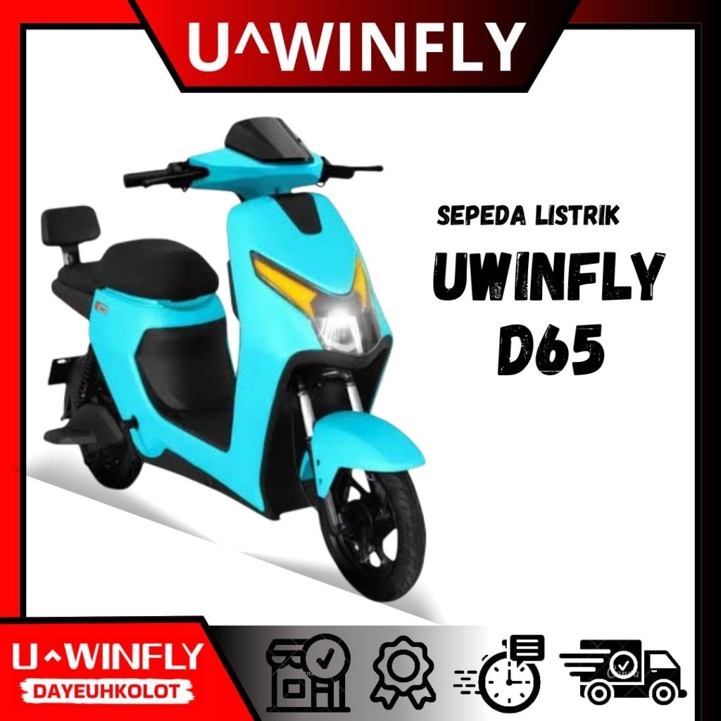 Jual Sepeda Listrik Terbaru UWINFLY D65 500w garansi Resmi Uwinfly Indonesia | Shopee Indonesia