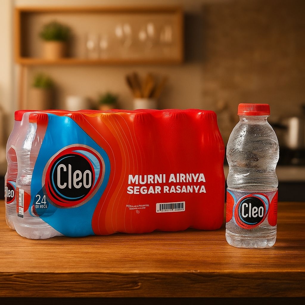 Jual CLEO Air Mineral Botol Mini 220ml – 1 Crat Isi 24 Botol | BPOM & Halal MUI | Air Minum ...