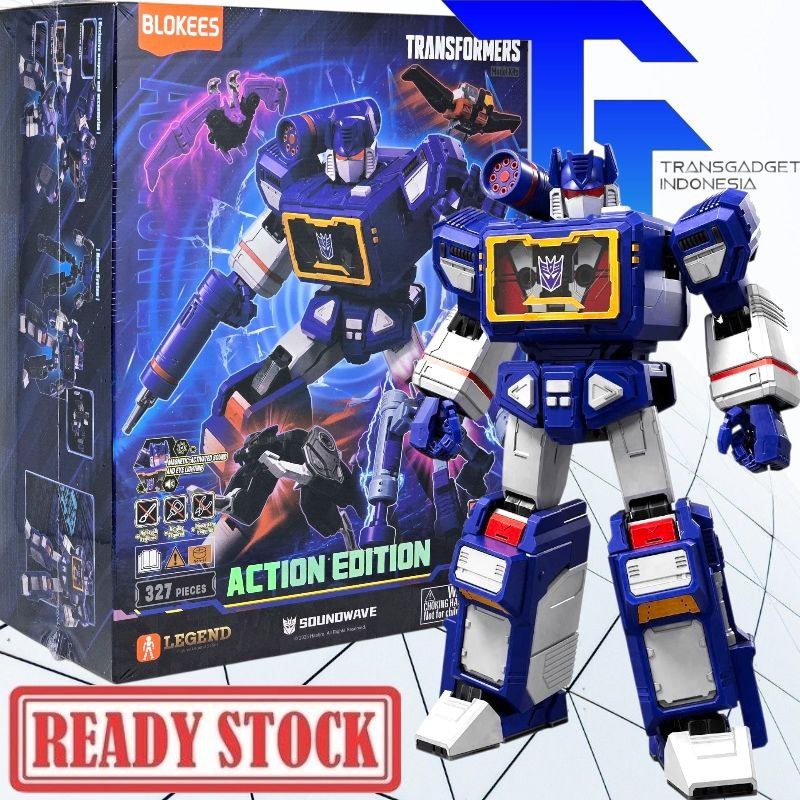 Jual BLOKEES Transformers G1 SoundWave Action Edition 03 Buluke Plamo ...