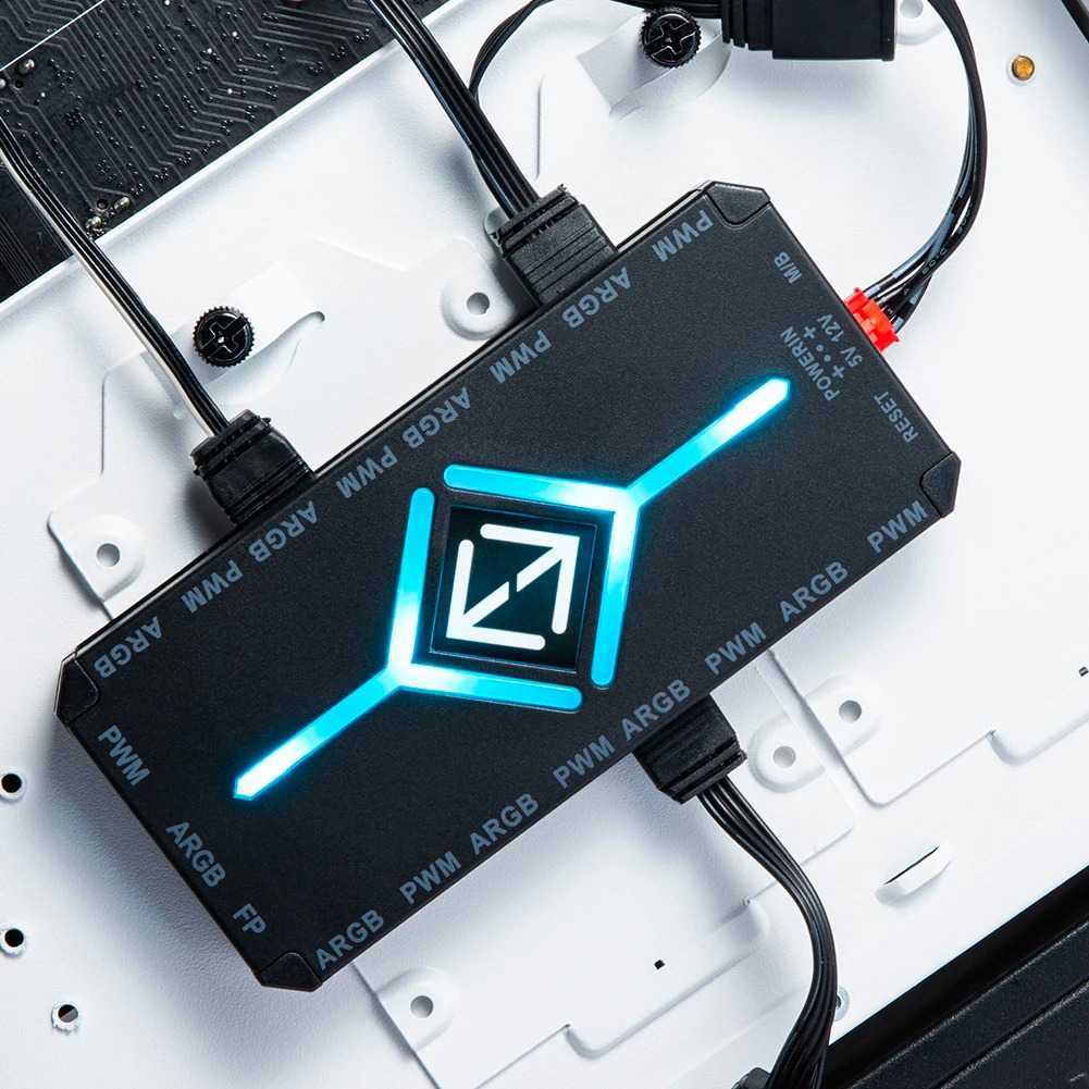 Jual [COD] AUSEN ARGB Fan Controller Kipas CPU 5V 3 Pin RGB with Remote ...
